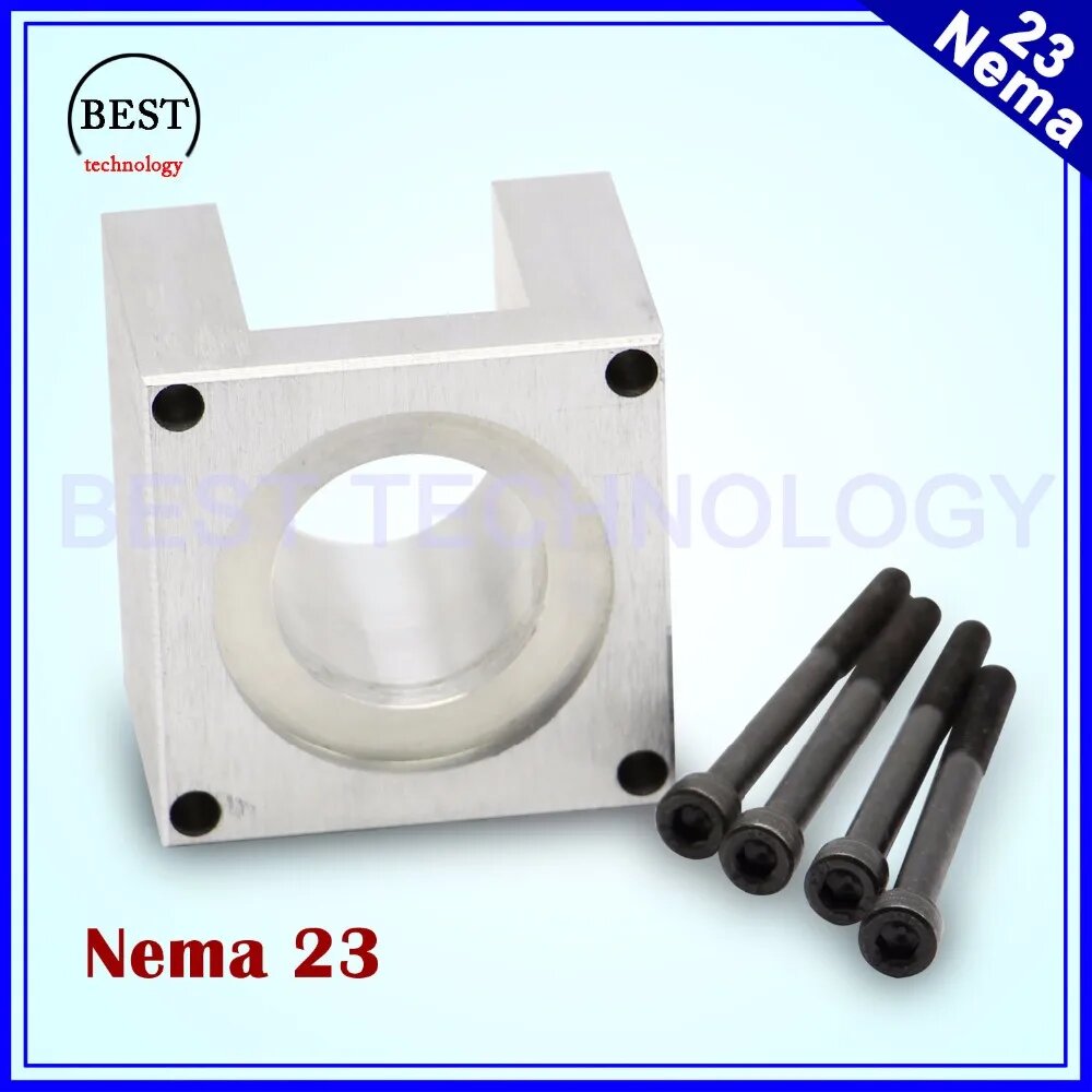Кронштейн для шагового двигателя NEMA 23 из алюминия