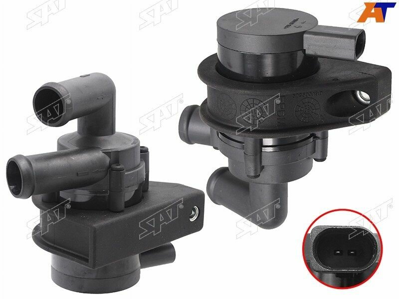 . SAT Насос водяного охлаждения (помпа) электрический для VW CADDY/JETTA/TIGUAN 2,0TSI/2,0 TDI