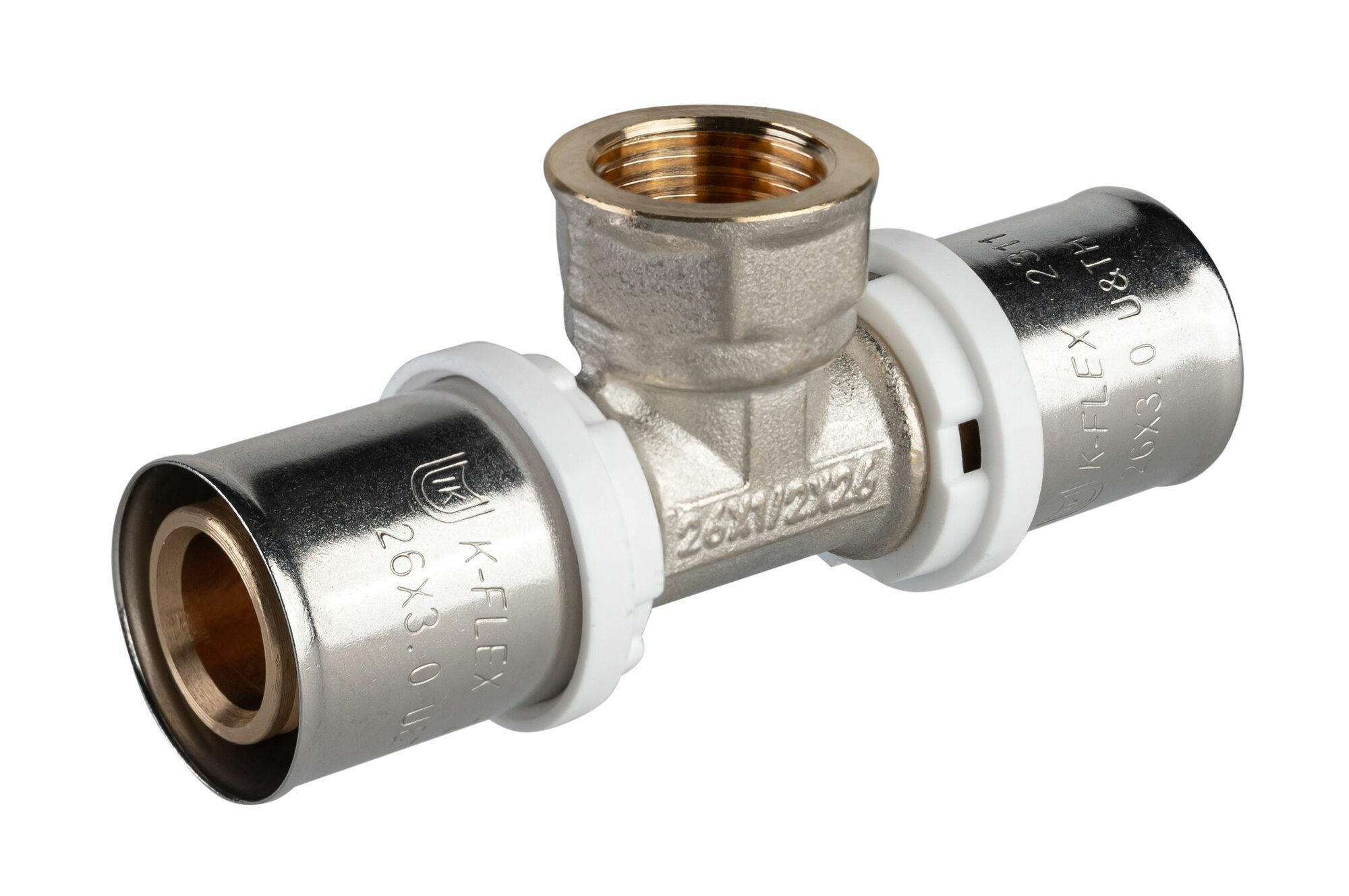 K-FLEX SOLID пресс-фитинг тройник BP 20х1/2"мм