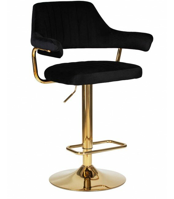 Барный стул кантри голд WX-2918, черный