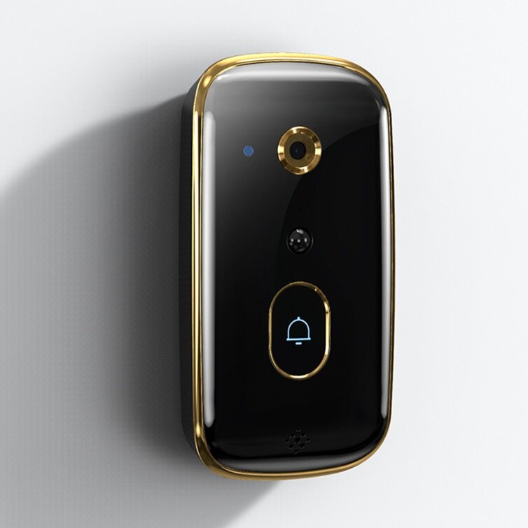 Видеозвонок JMARY MF-6 Intelligent Doorball Smart Night Vision, HD, Wi-Fi, 800mAh, Черный