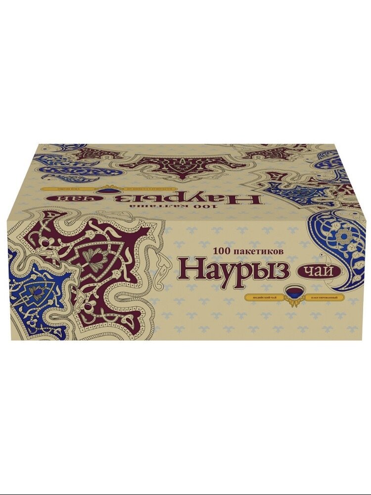 Чай "Наурыз", 100 пакетиков Казахстанский чай