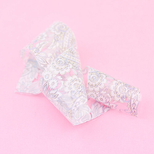 Фольга для литья Patrisa Nail №57 орнамент восточный глянец