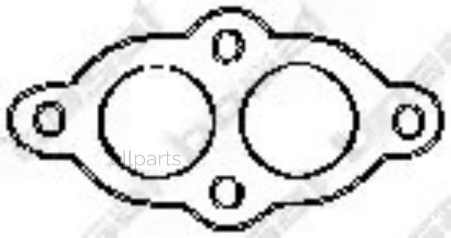 BOSAL 256-029 Прокладка приемной трубы