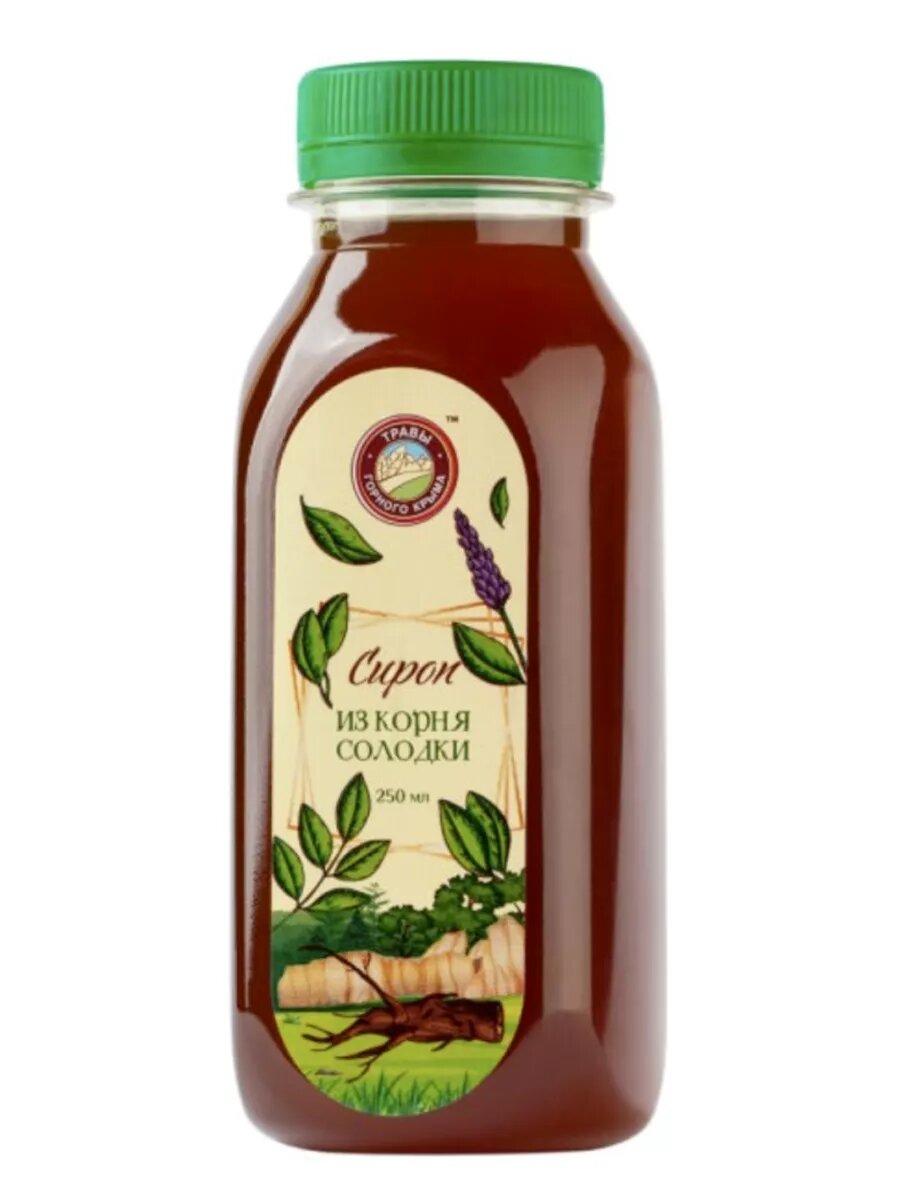 Сироп из корня солодки снижает уровень холестерина 250 мл