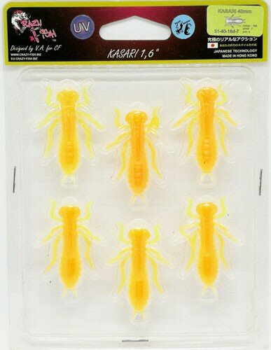 Силиконовая приманка Crazy Fish KASARI 1,6 51-40-18d-7