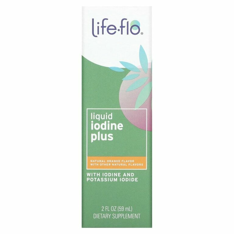 Капли Life-Flo Liquid Iodine Plus, 90 г, 59 мл