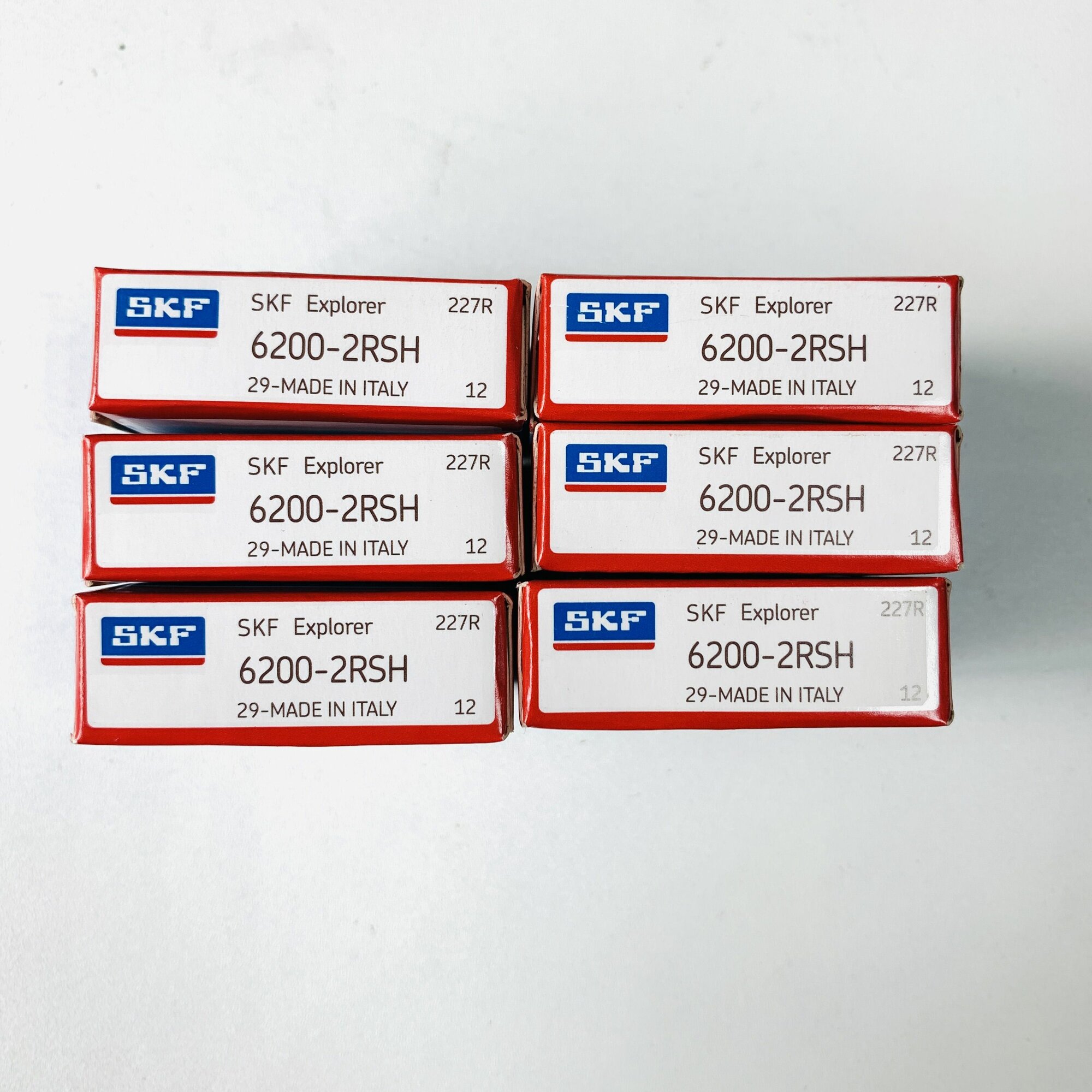 Подшипник 6200 2RSH SKF комплект 6 штук 10*30*9 мм