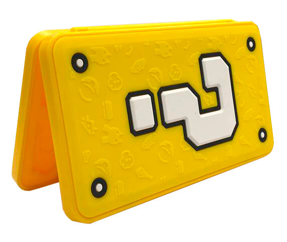 Кейс для хранения 24 игровых карт Nintendo Switch Storage Box (Super Mario Знак ?)