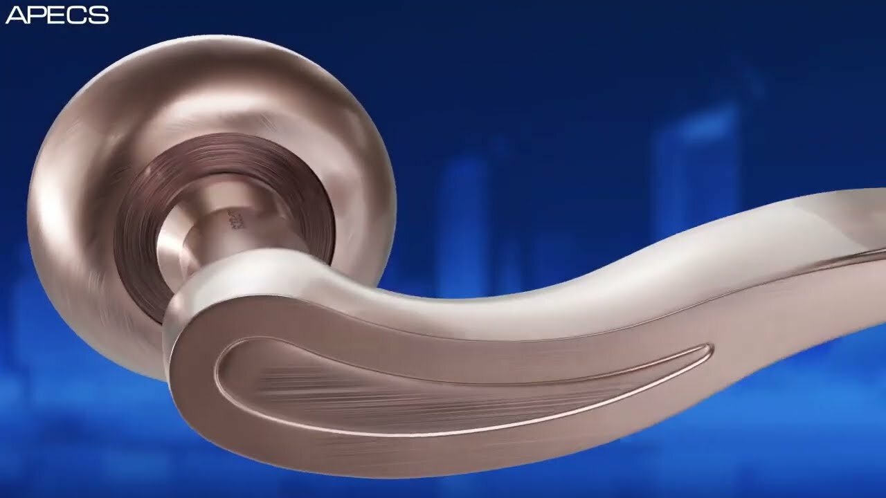 Дверные ручки Megapolis Dubai 0893 бронза