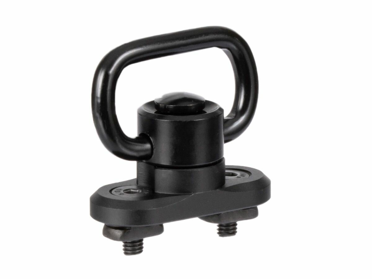 Антабка ShotTime быстросъёмная QD, на M-LOK, для ремня 25мм, чёрная