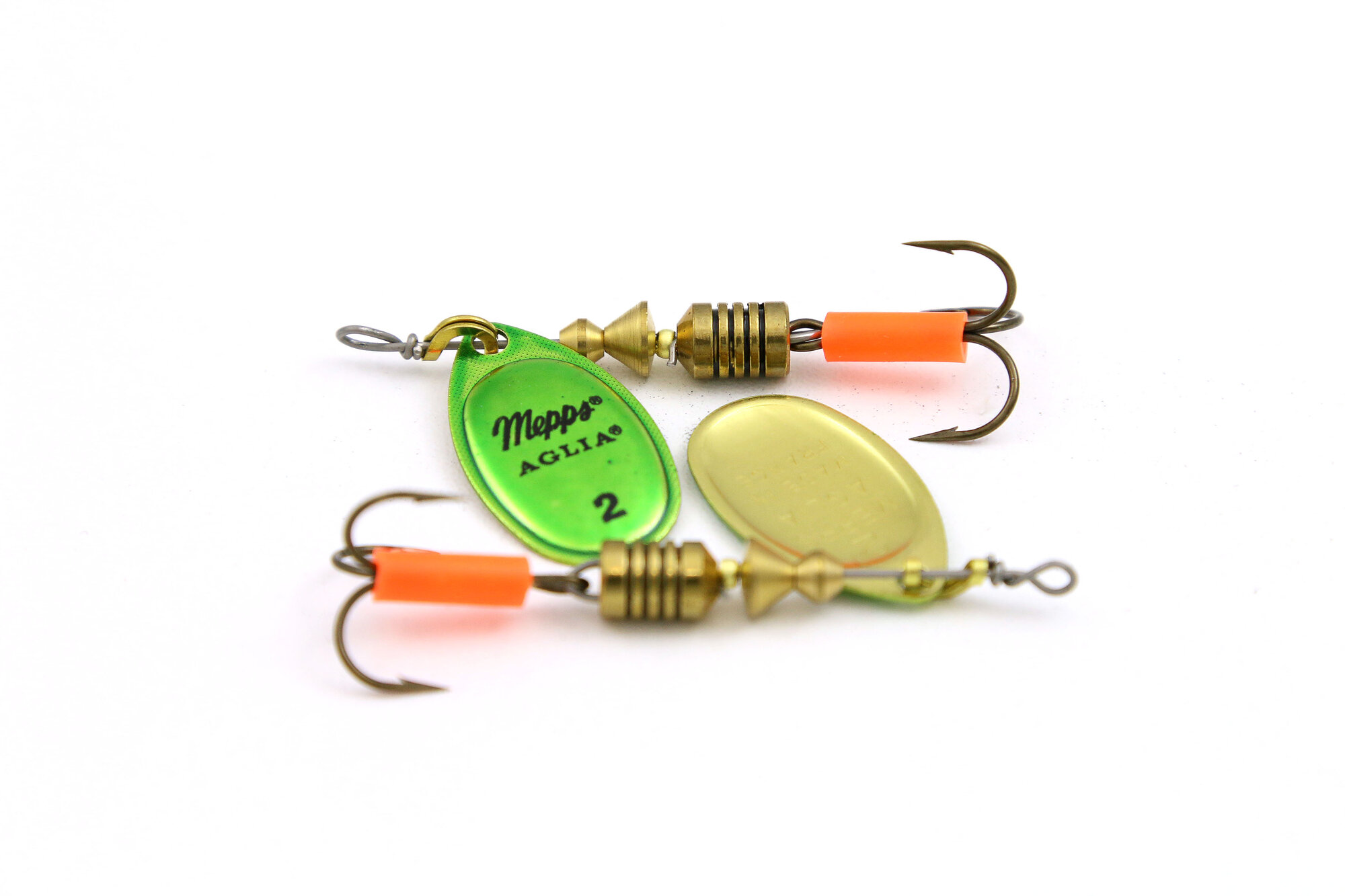 Блесна вращающаяся MEPPS Aglia Platium 4.5г №2 #G green