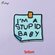 Вышивка "I'm a Stupid Baby", нашивка 5x5см, PE6222CT