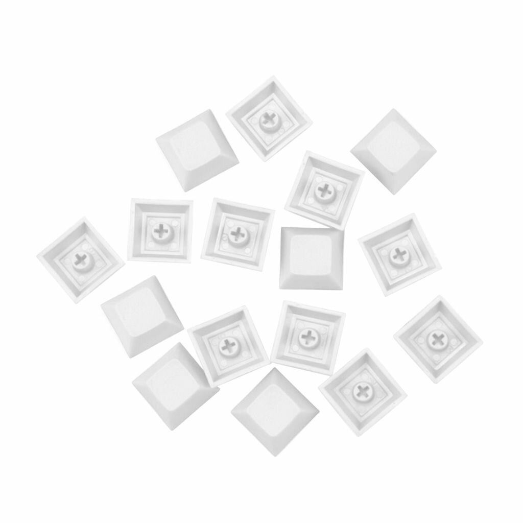 Смешанные цветные 1U DSA кейкапы для механических клавиатур