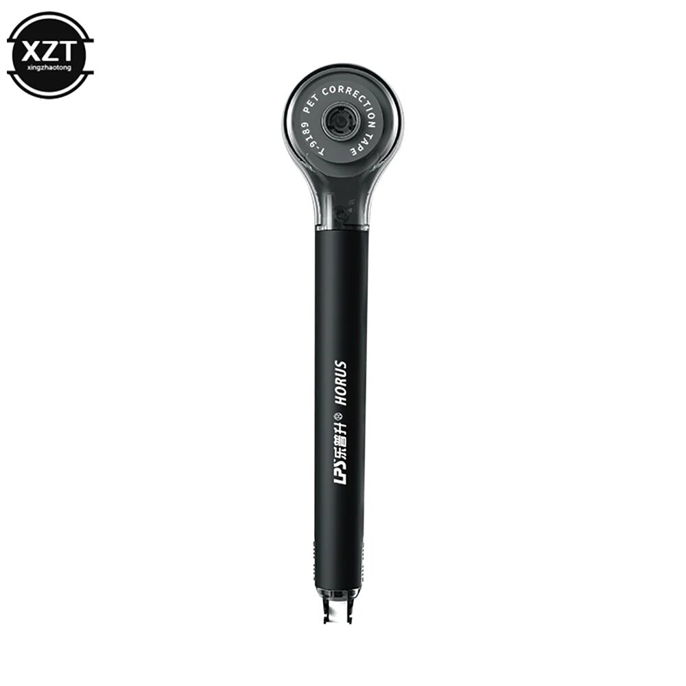 Корейская Эстетическая канцелярская Корректирующая лента в форме ручки Корректирующая Черный, черный