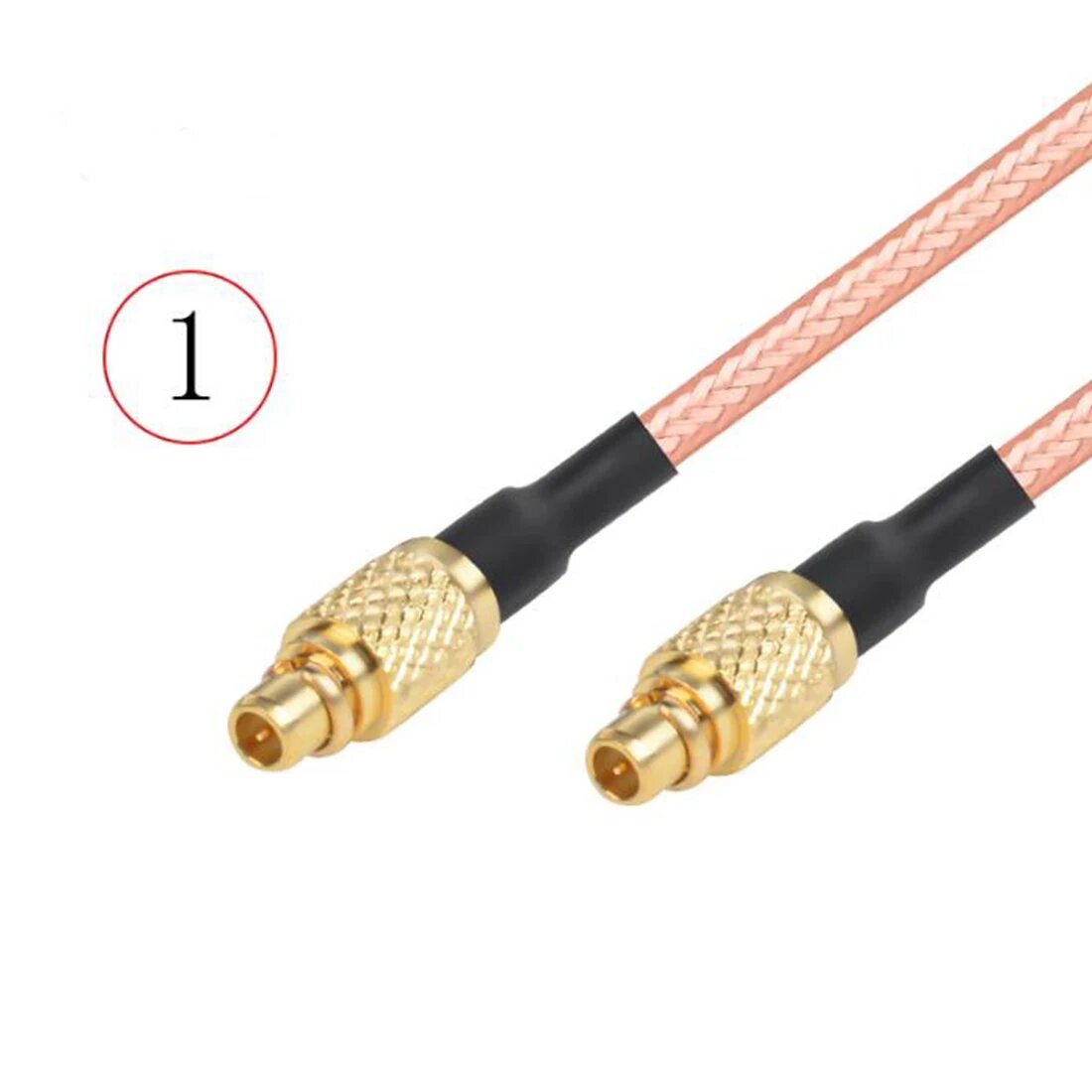 DexMRtiC MMCX pigtail Cable RG316 15/30/50 см 50CM, MMCXJ-MMCXJ
