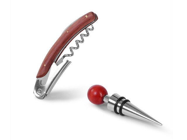 1972 FISSMAN Набор винных аксессуаров 2 пр. (нерж. сталь+цинковый сплав)