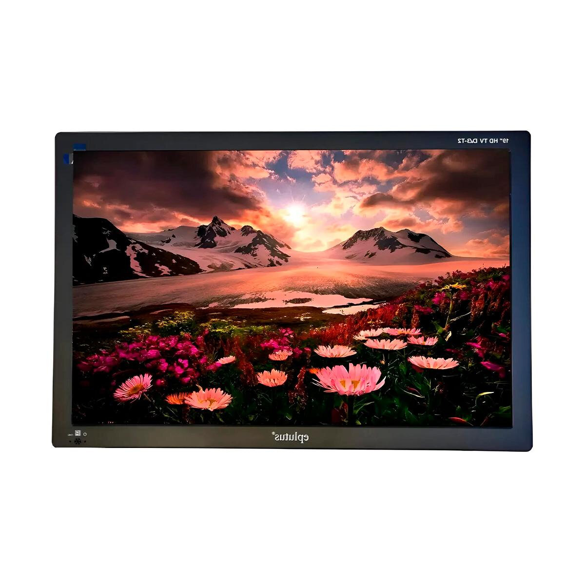 Телевизор с цифровым тюнером 19" Eplutus 194=TD (19”). Цветной телевизор 19" 1440x900 HD - цифровой ЖК-телевизор для загородного дома.