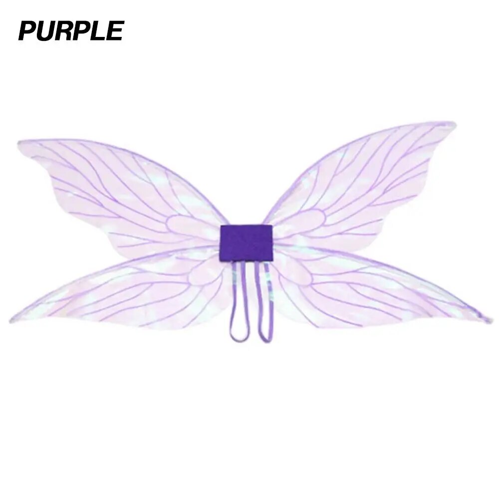 Пластиковые крылья цикады многоцветные purple-