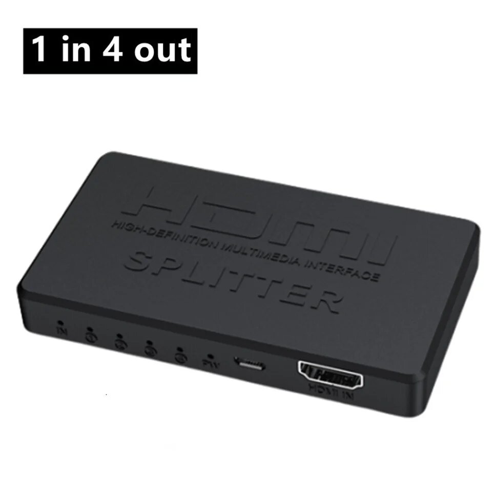 HDMI разветвитель 1x4 HDMI Splitter 1X4