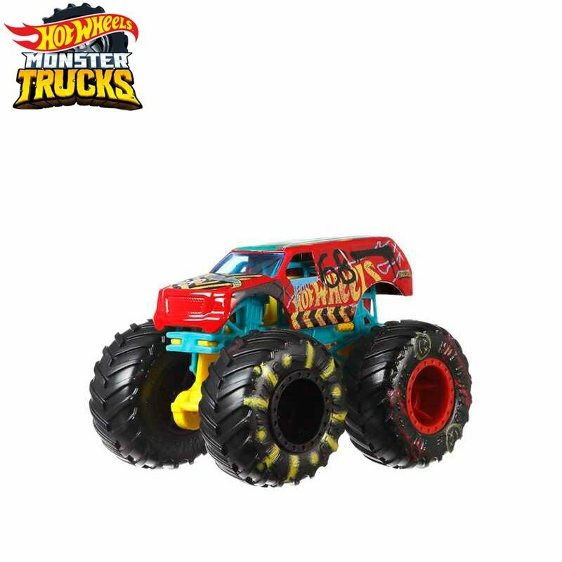 Машинка Mattel Hot Wheels Monster Trucks (Монстр трак) 2024 FYJ44 HW Demo Derby(Подарочная коробка разобрана и продается без упаковки)