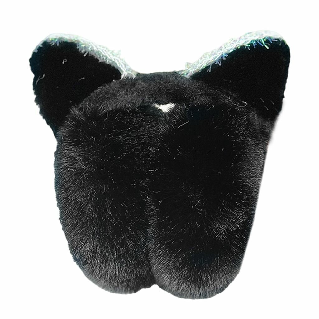 Зимние теплые плюшевые наушники, наушники для кошек, милые портативные и удобные