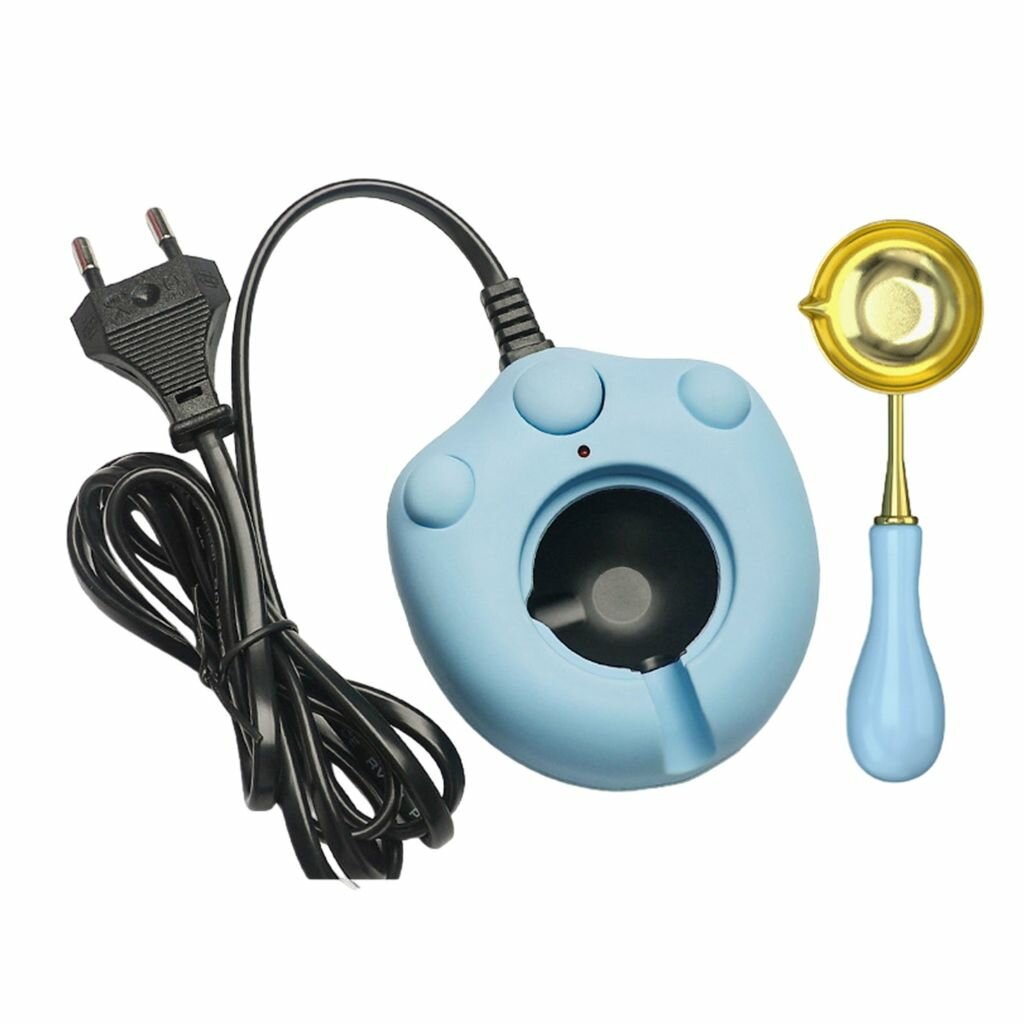 Электрические подогреватели сургучной печати с металлической ложкой для штампов, расплавленных бусин и палочек