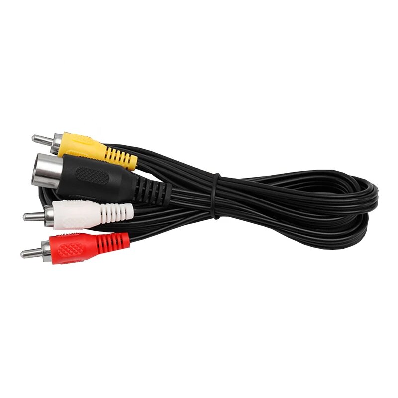 1,8 м AV Аудио Видео кабель для SEGA Mega Drive 1 MD1 3RCA шнур для кабеля Genesis 1
