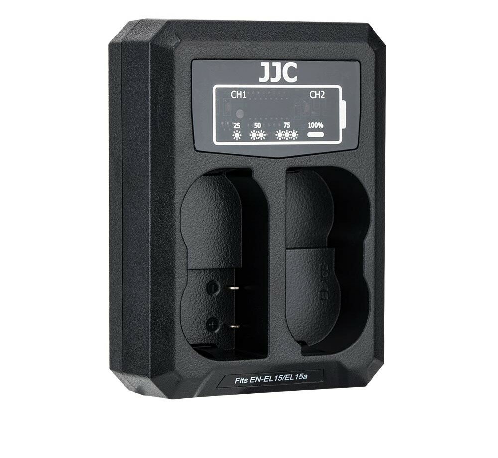 DCH-ENEL15 Двойное зарядное устройство USB для Nikon EN-EL15