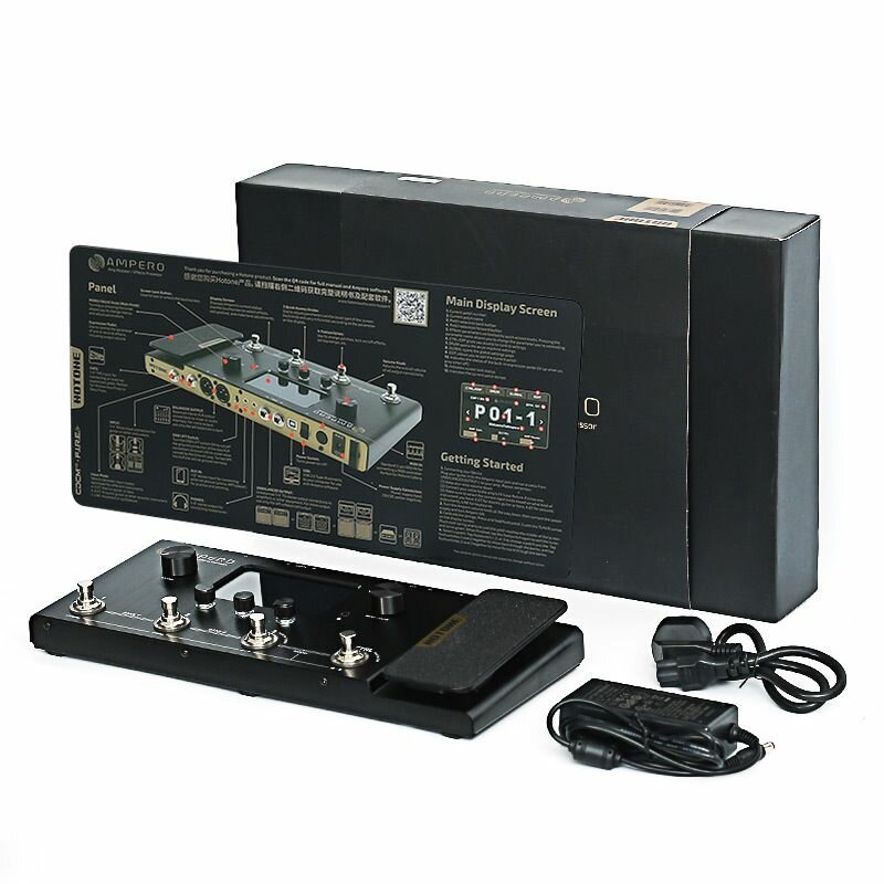 Синтезатор электрогитары 2 поколения бас-гитары Hotone Ampero one Stomp II mini.