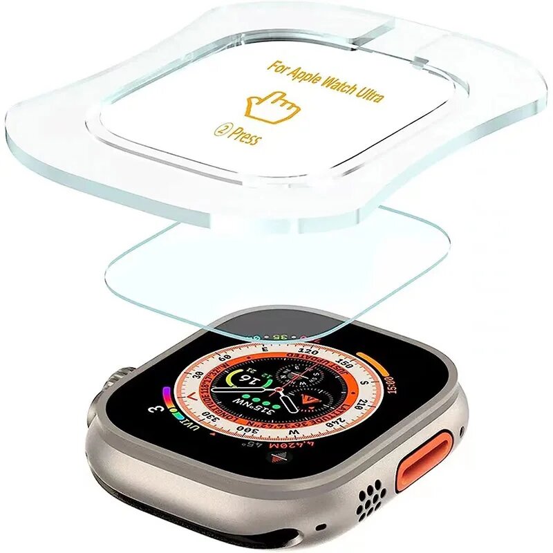 Защитная пленка из закаленного стекла для Apple Watch Ultra 49 мм 2 Pcs