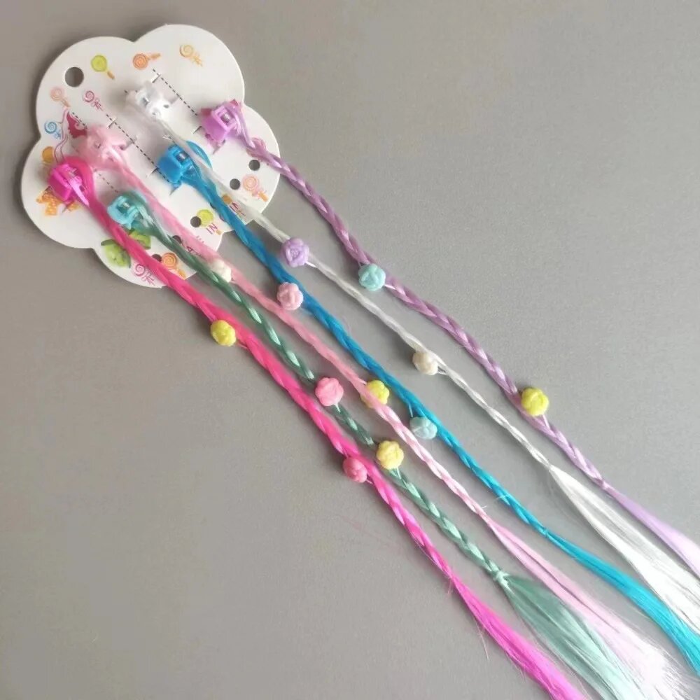 Детские заколки для волос, 6 шт, цвет G