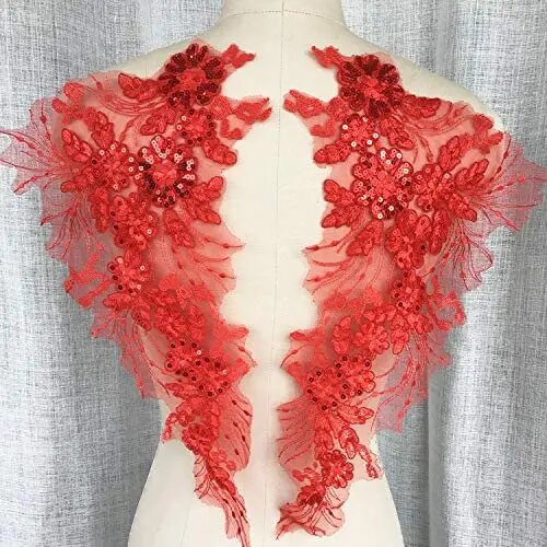 Патчи ZYLPYY многоцветные цветочные Красный, Style1 Red