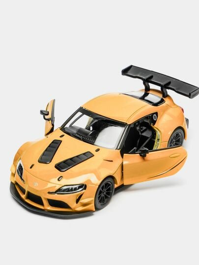 Модель машины KINSMART "Toyota GR Supra Racing Concept " инерция 1:36