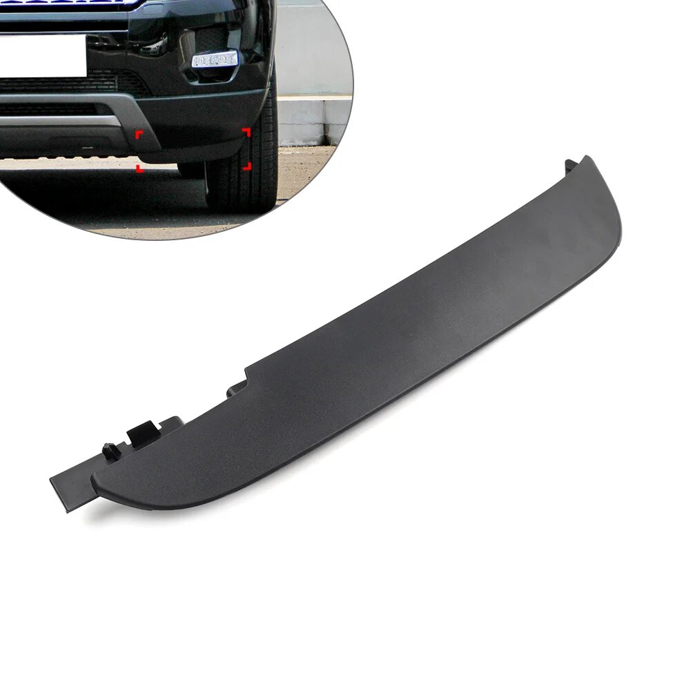 Передний бампер автомобиля, нижний дефлектор, крышка для Land Rover Range Rover Evoque 2011 2012 2013 2014 2015 LR 026537 LR 026536 Left