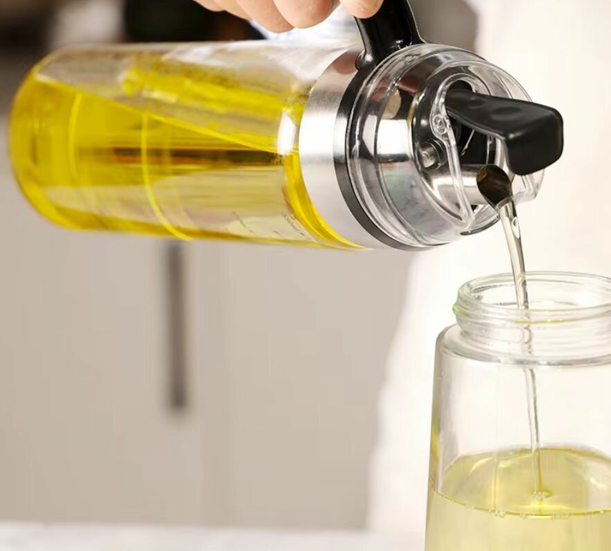 Кухонная емкость для масла уксуса соуса AN RUI YH-033 стекло 0,5л