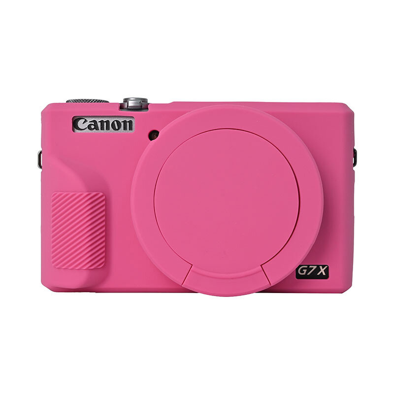 Силиконовый чехол для камеры Canon Powershot G7 X Mark III G7XIII G7XM3 G7X3 розовый