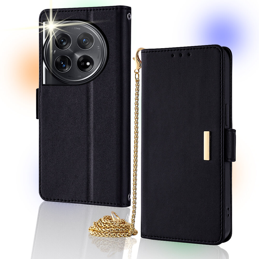 Чехол книжка для OnePlus 12 защитный, противоударный, с магнитом/ Чехол на Ван Плюс 12