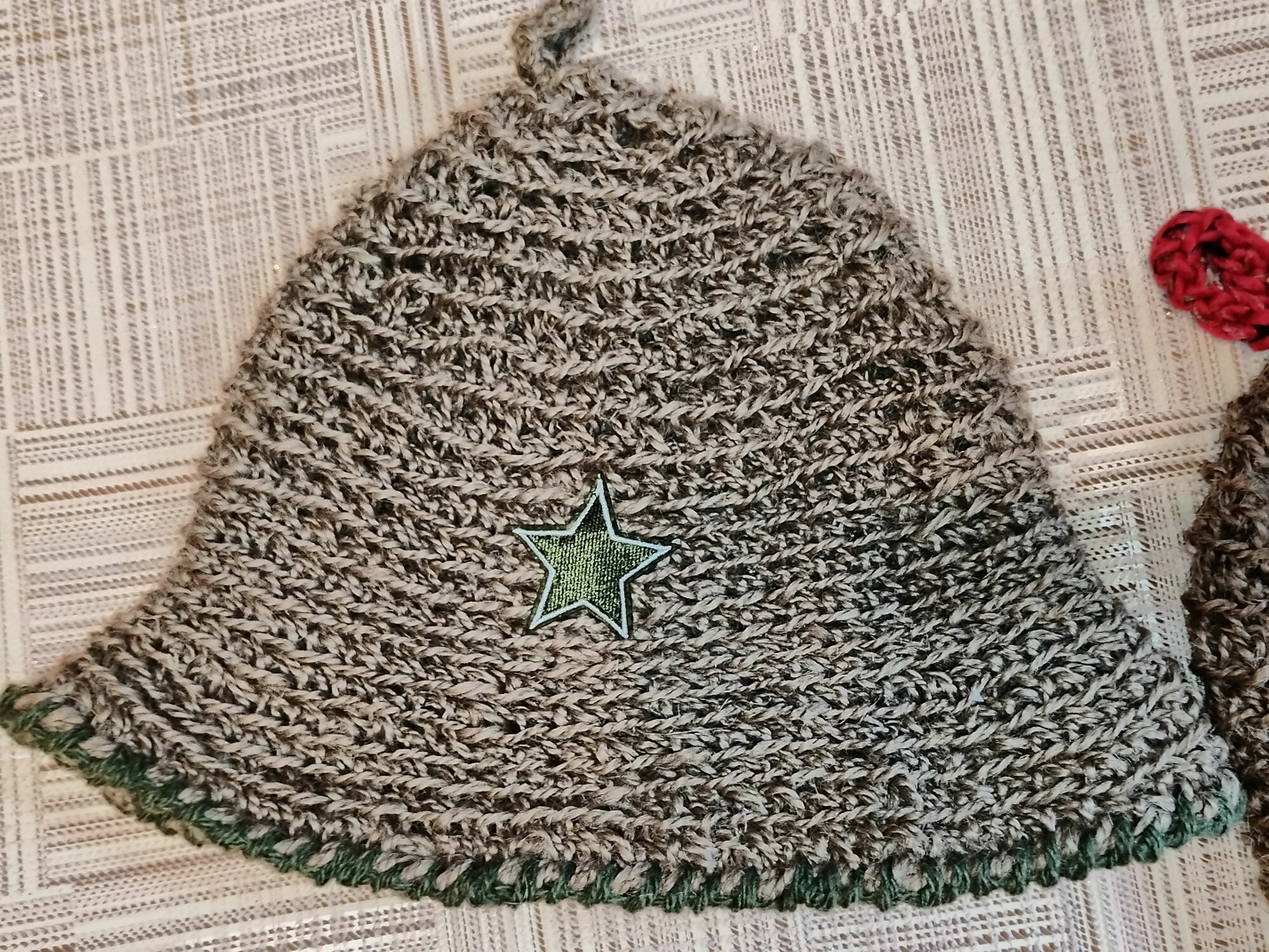 Шапка для бани и сауны