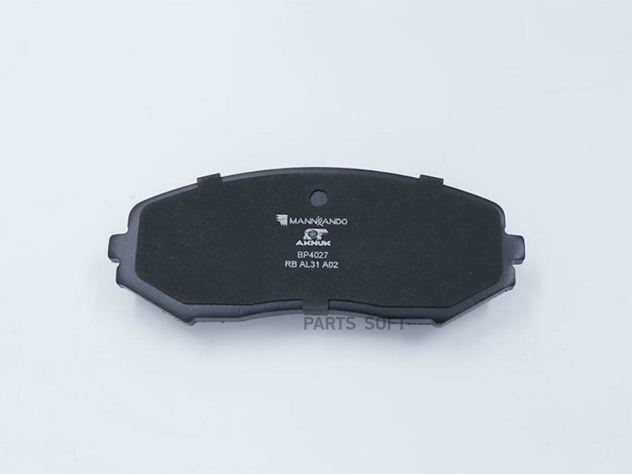 BP4027 AKNUK Колодки тормозные дисковые передние AKNUK SUZUKI GRAND VITARA I (FT, HT), 03/98 -/ GRAND VITARA II (