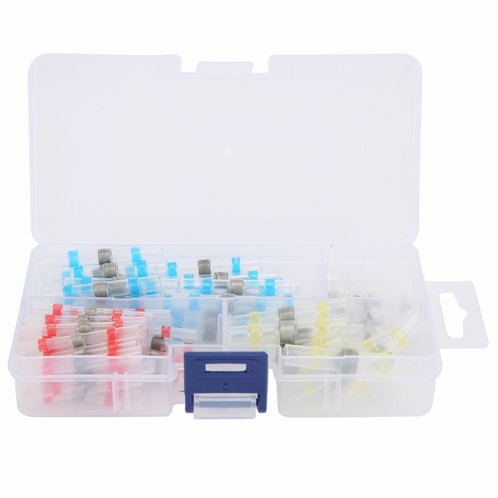 100 шт, термоусадочные водонепроницаемые клеммы для припоя, разъем электрического провода