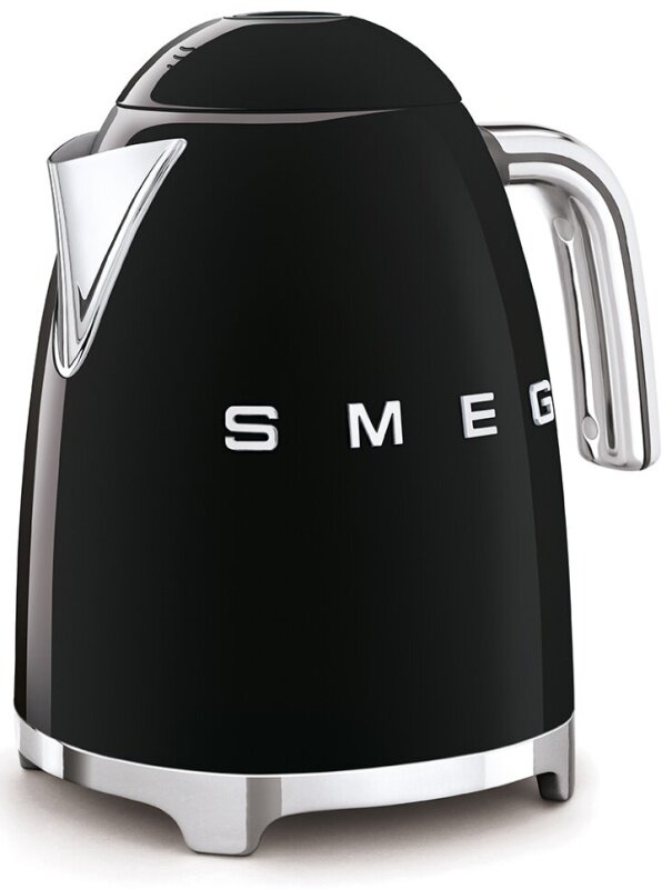 Чайник Smeg KLF03, с фильтром, нержавеющая сталь, 2400Вт, 1,7л, черные