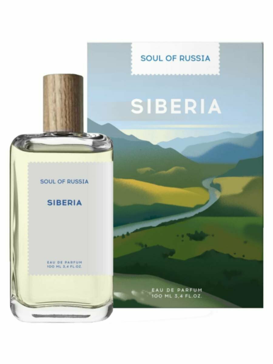 Парфюмерная вода Унисекс Soul Of Russia Унисекс Siberia 100мл