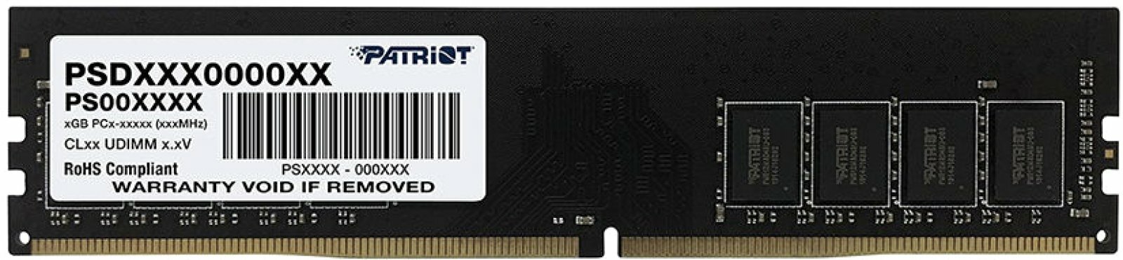 Оперативная память Patriot Memory DDR4 32GB 3200MHz Signature Line (PSD432G32002)