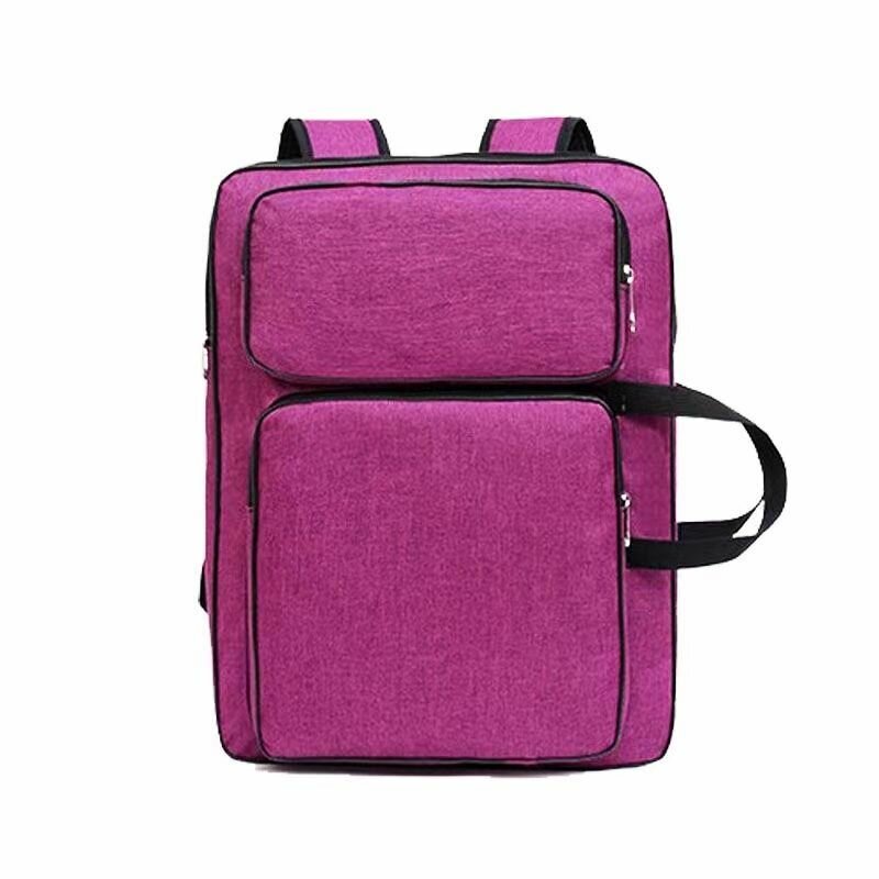 Папка-сумка А3 с ручками для рисунков, чертежей и уроков технологии, прочная сумка-художник с каркасом и карманами