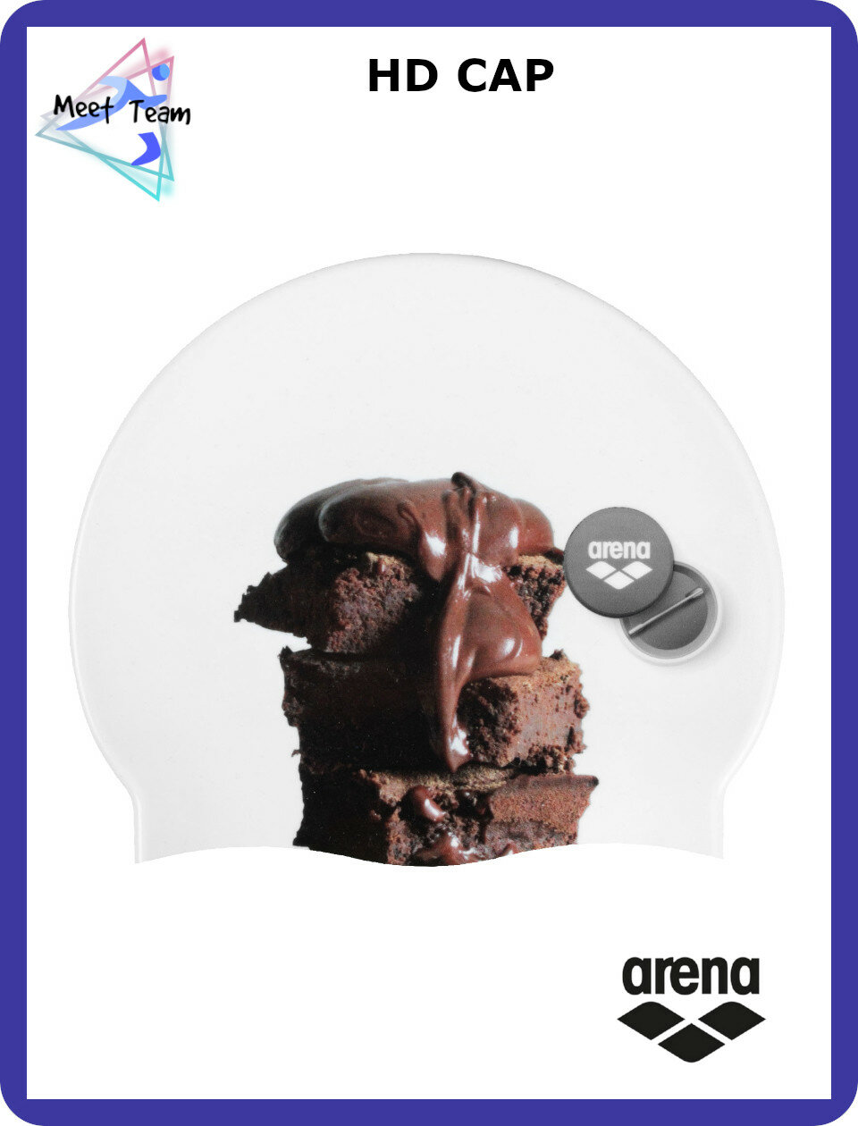 Шапка для плавания Arena HD CAP (005572/200)