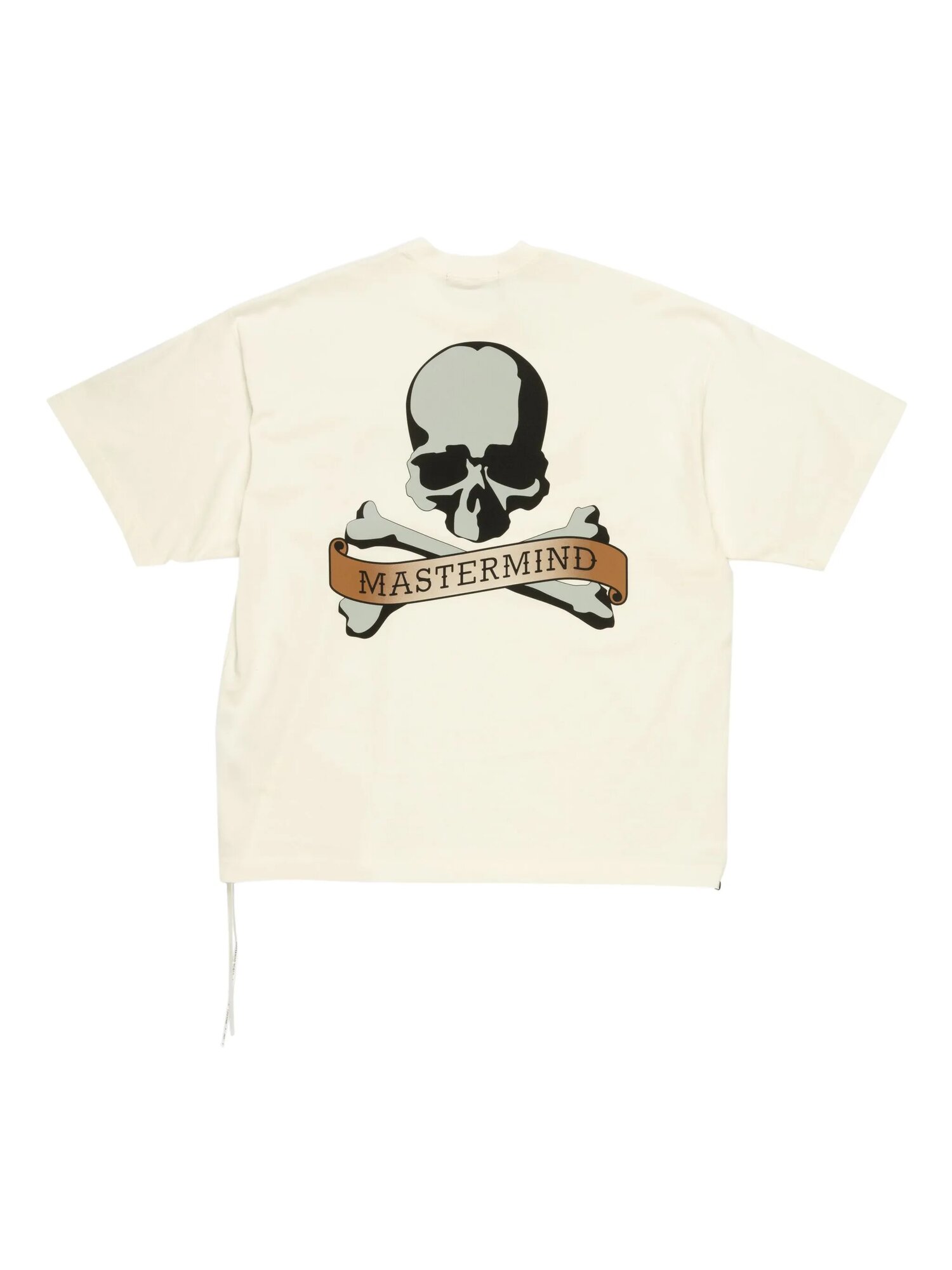 Футболка MASTERMIND Skull Tattoo, размер 48, бежевый/белый — фото 1