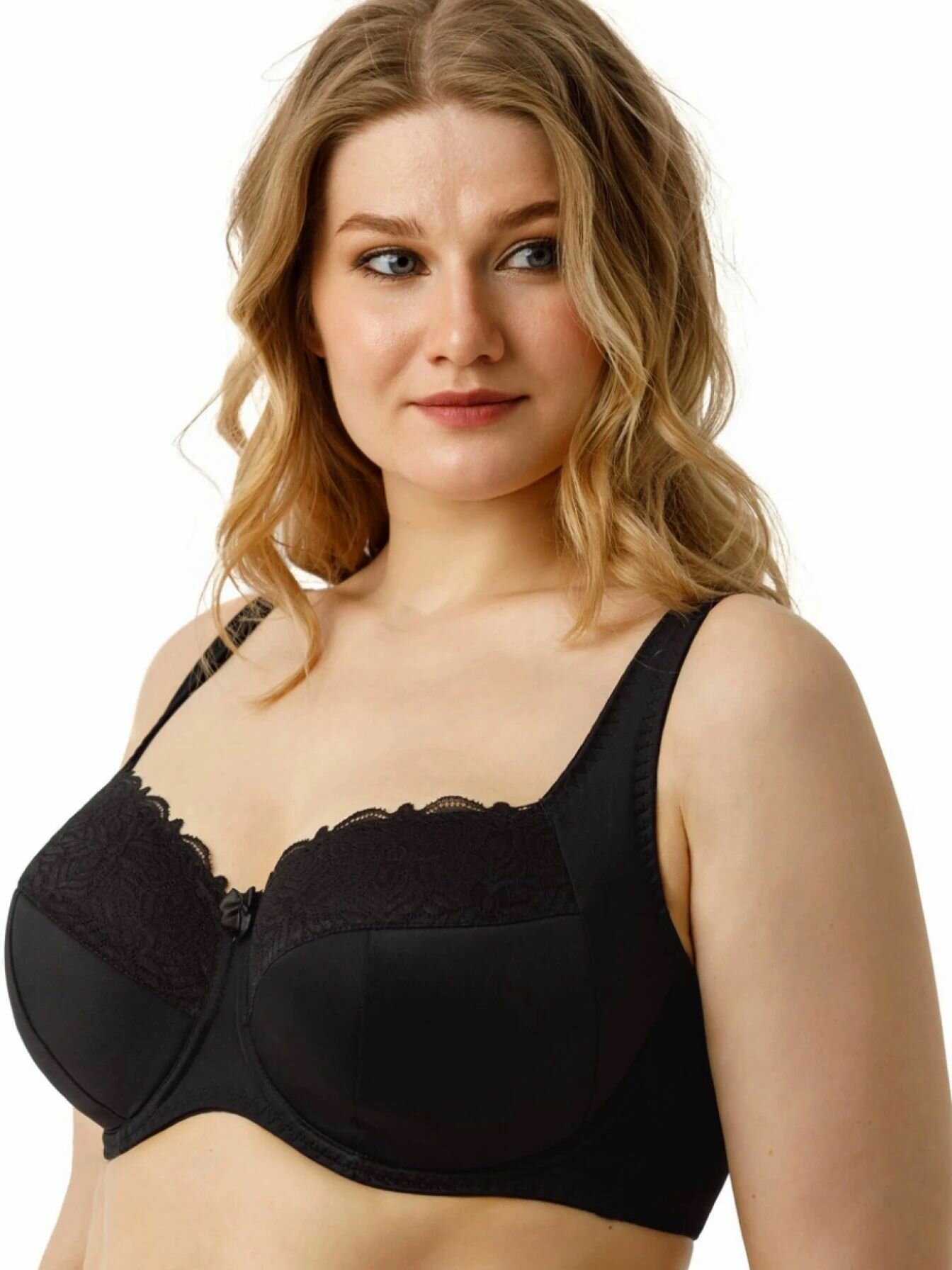 Бюстгальтер черный