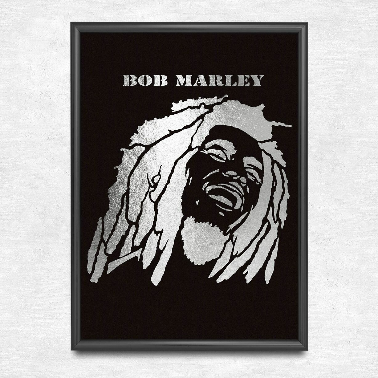 Постер Боб Марли / плакат Bob Marley. Декор квартиры, дома, офиса, комнаты