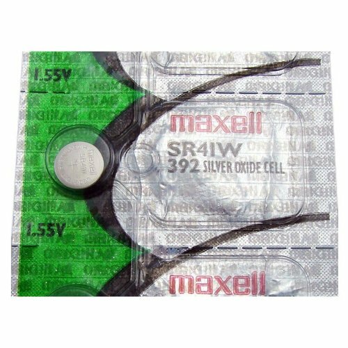 Батарейка LR41 G3 MAXELL1,5 B (Элемент питания). Japan 10/card цена 1 шт Maxell LR41